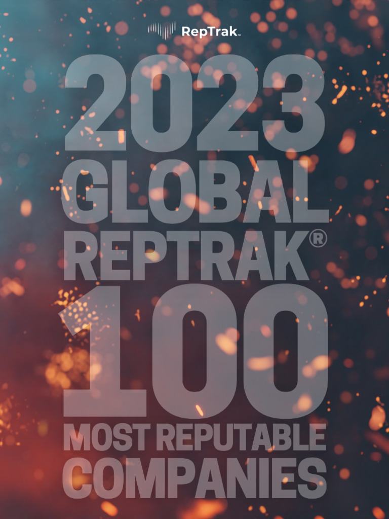 Global Rep Track Report 2023 | PDF | Reputation | Artificial Intelligence