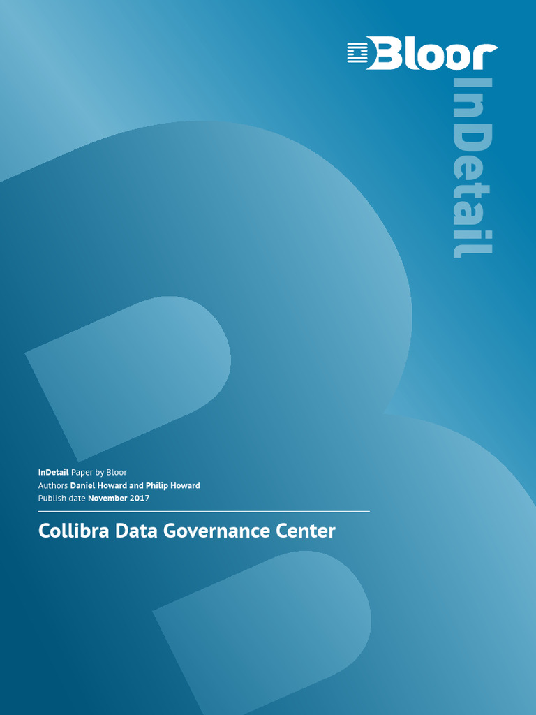 Collibra Data Governance Center | PDF | Governance | Data