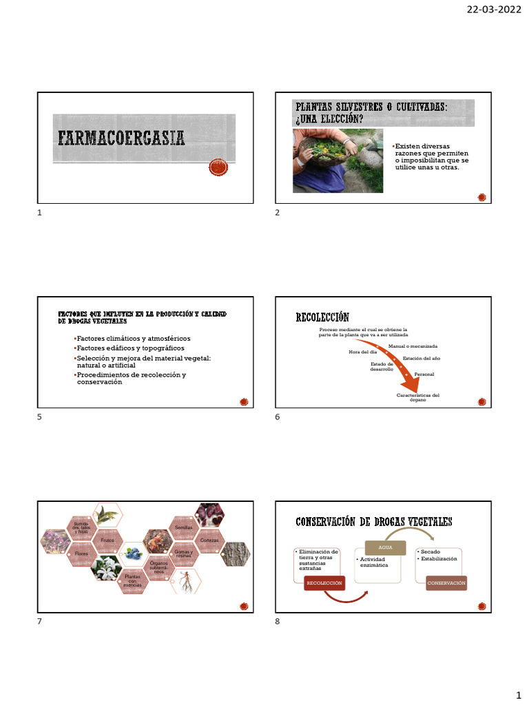 Farmacoergasia 2022 | PDF | Agua | Plantas