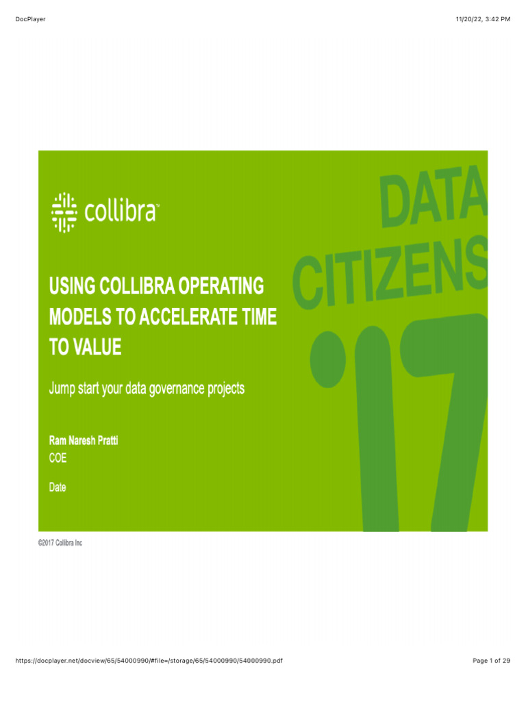 Collibra 111 | PDF | Games & Activities