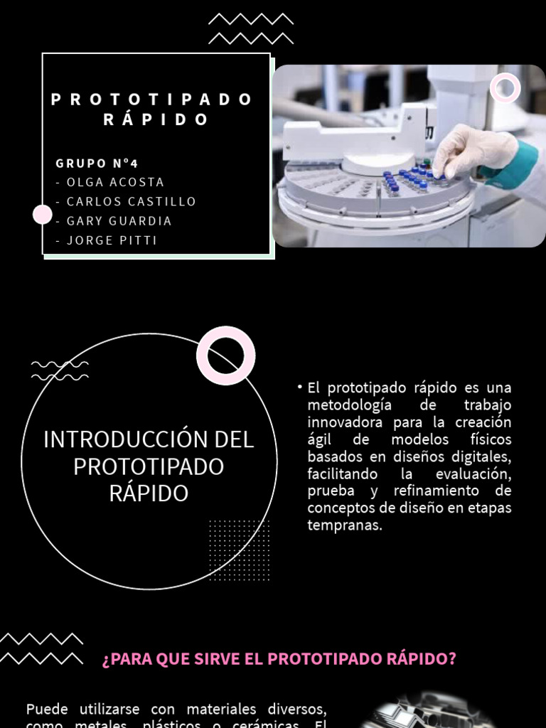 Presentación de Prototipo Rápido | PDF | Sector secundario de la ...