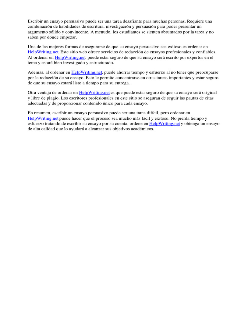 Comparación y Contraste de Un Ensayo Persuasivo | PDF | Ensayos | Cognición