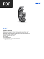 6319/C3 Bearing Specifications Overview | PDF | Bearing (Mechanical ...