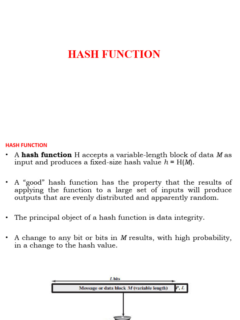 Final Hash Function | PDF | Cryptography | Public Key Cryptography
