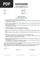 Tata Tertib Penggunaan Locker | PDF