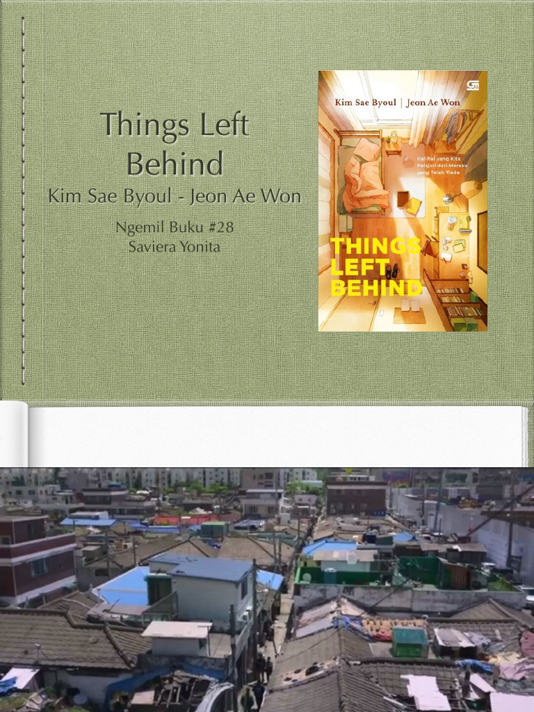 Things Left Behind | PDF