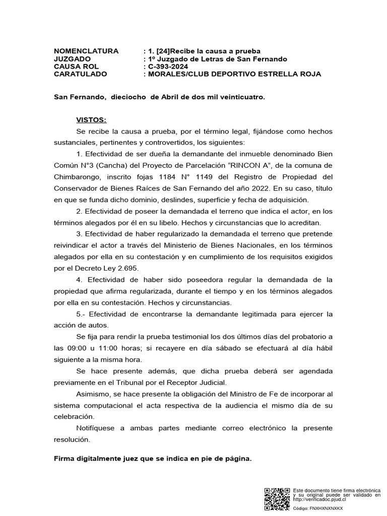 Este Documento Tiene Firma Electrónica y Su Original Puede Ser Validado ...