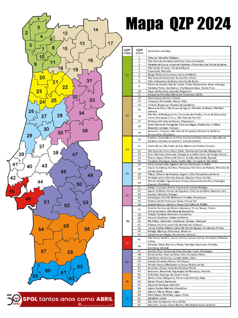 Mapa QZP 2024 | PDF