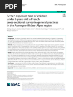 Screen Time Questionnaire | PDF | Workweek And Weekend | Computing