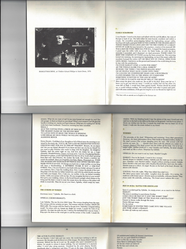 Muller - Hamletmachine | PDF