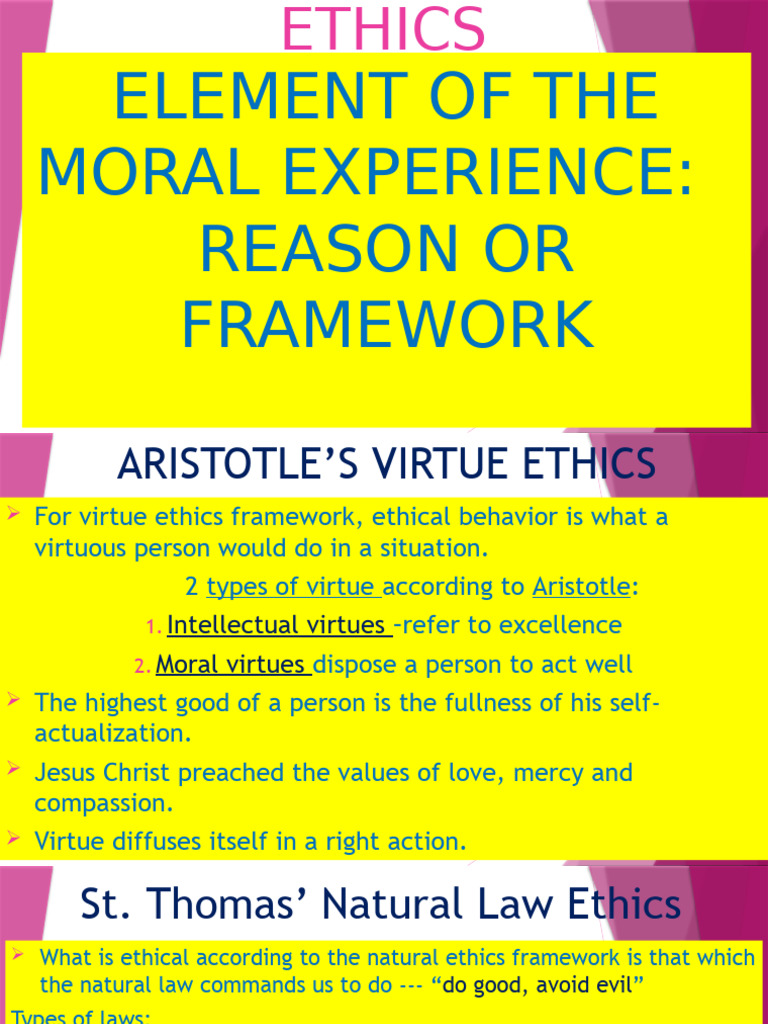 ETHICS ELEMENT OF MORAL | PDF | Justice | Crime & Violence