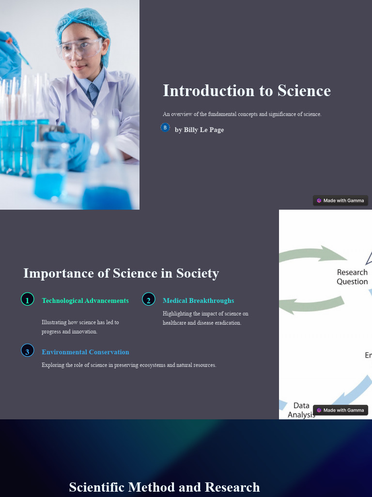 Overview Of Science And Its Impact Pdf Science Experiment