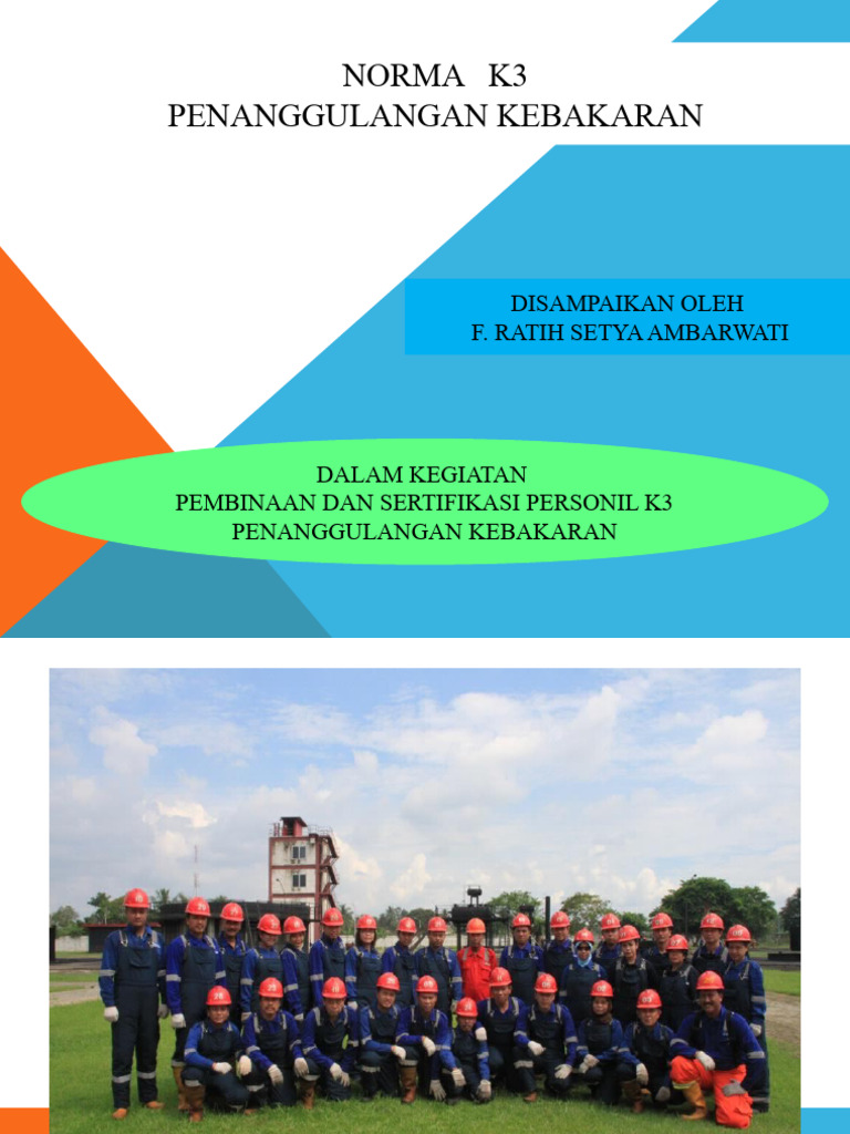 NORMA K3 PK - Personil K3 - 2023-Ratih-1 | PDF | Teknologi & Rekayasa