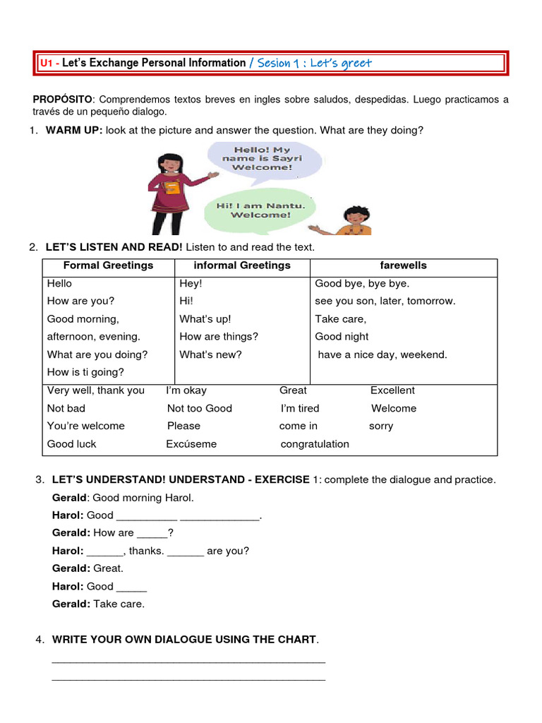 Act1 U1 | PDF | Language Arts & Discipline