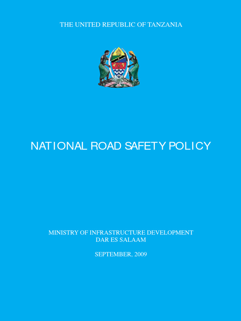 sw-1629711171-NATIONAL ROAD SAFETY POLICY | PDF | Traffic Collision