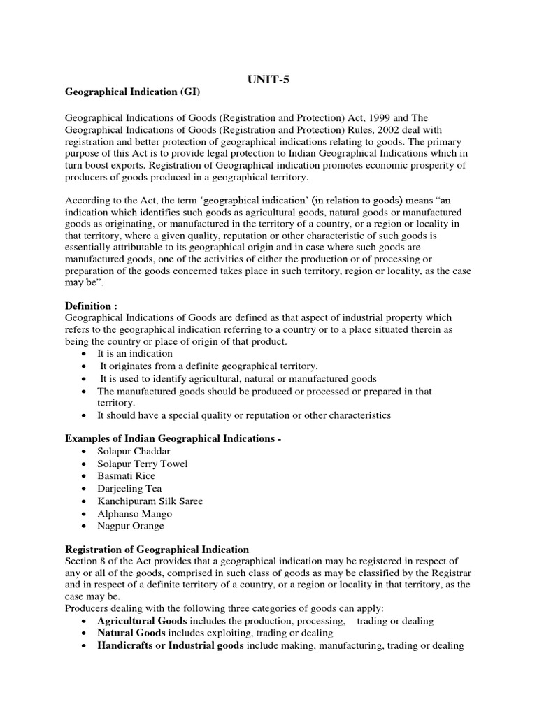 Ipr Notes Pdf Traditional Knowledge World Intellectual Property