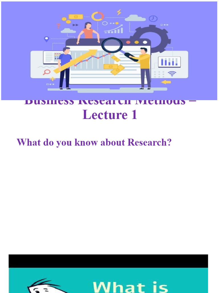 BRM lecture 1 | PDF