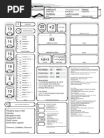 Steel Defender - DND - 5E - CharacterSheet | PDF | Entertainment ...