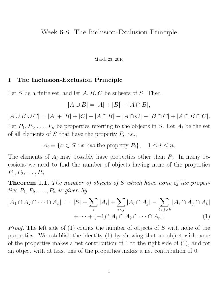 PIE1 | PDF | Mathematics | Mathematical Concepts