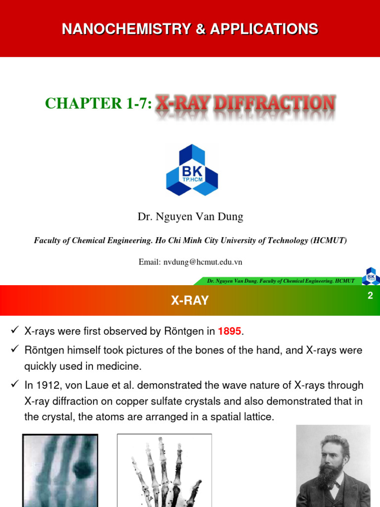 X-Ray Diffraction Techniques Overview | PDF | X Ray Crystallography | X Ray
