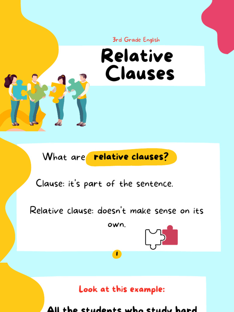 relative clauses | PDF | Clause | English Language