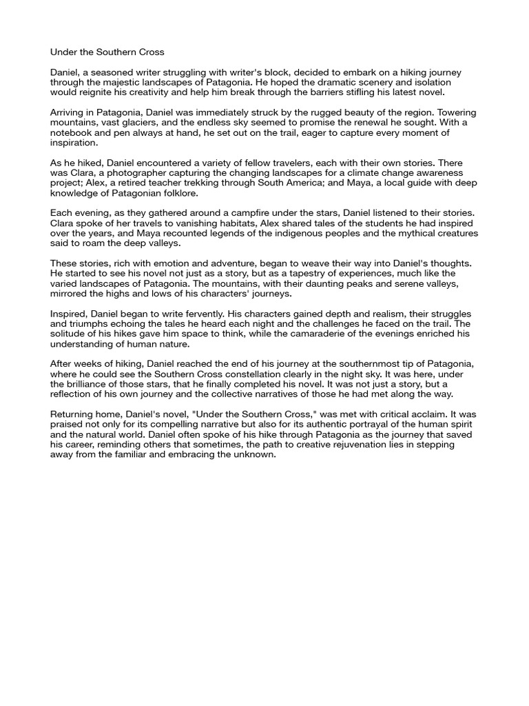 Under The Southern Cross | PDF