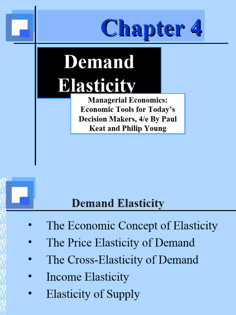 Elasticity of Demand | PDF | Demand | Price Elasticity Of Demand