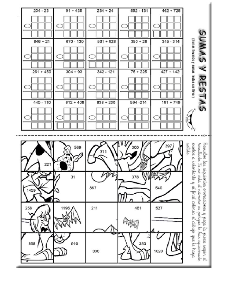 Rompecabezas Sumas | PDF