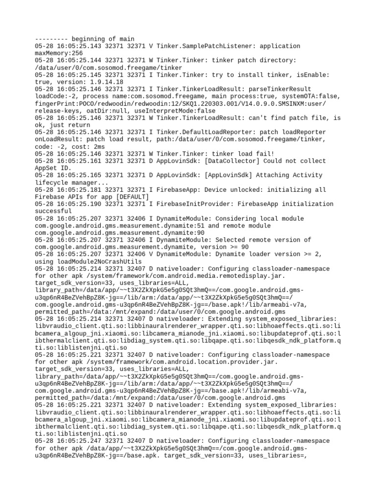 Eegame Logcat | PDF | Software Development | Operating System Technology