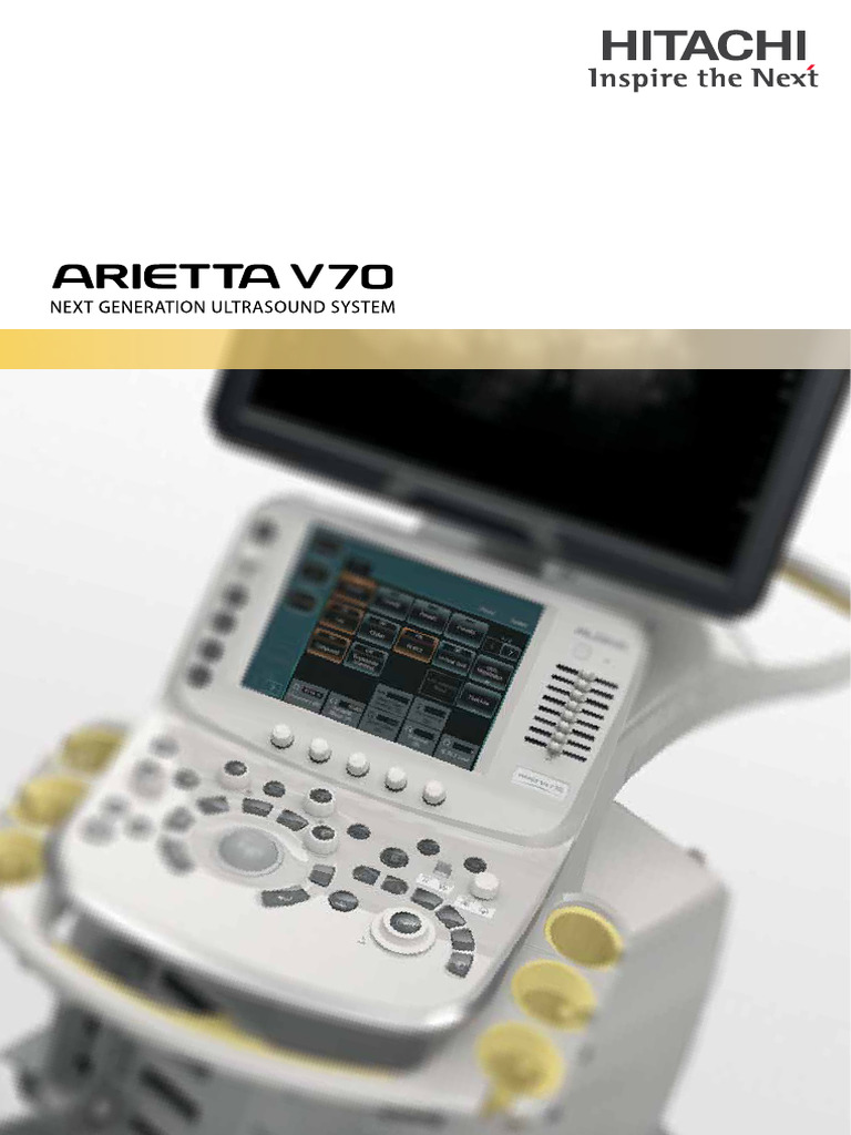 Arietta v70 Brochure en E457 | Download Free PDF | Medical Ultrasound ...