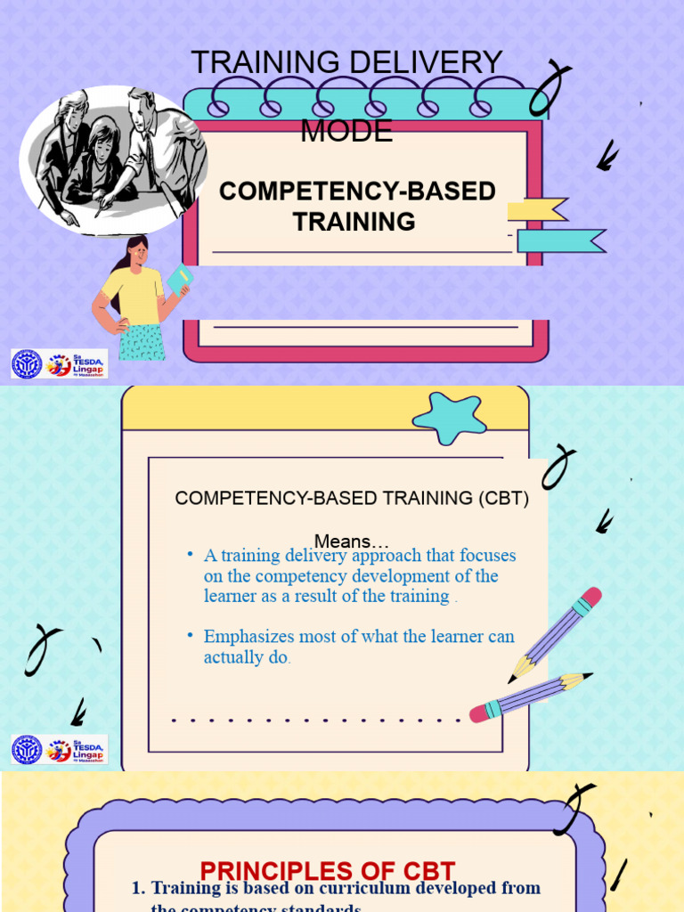 TMI-PRINCIPLES OF CBT (Updated3) | PDF | Learning | Curriculum