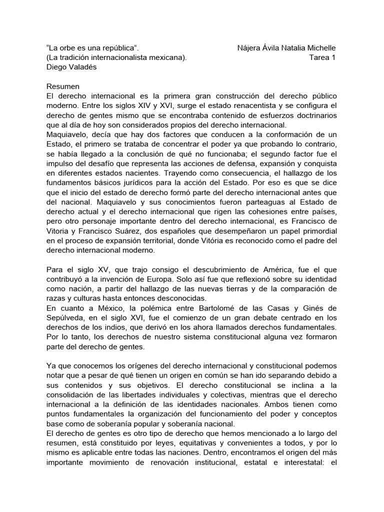 Tarea 1. DIP | PDF | Constitución | Derechos