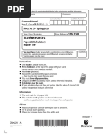 Edexcel 1H November 2023 Examination Paper (PDF) - With Formula Insert ...