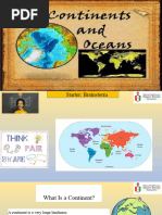 World Map Continent and Ocean Labelling Activity Sheet | PDF