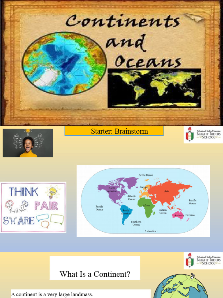 oceans and continents PPT (2) | PDF | Pacific Ocean | Oceans