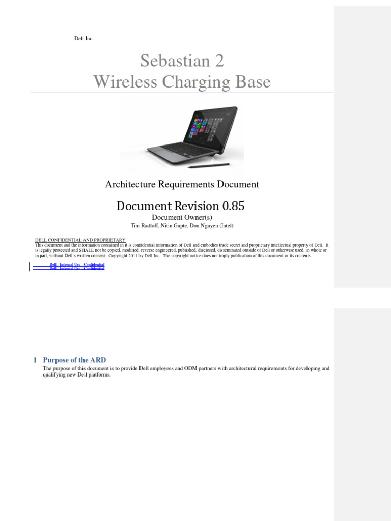 Wireless Charging Base-LAPTOP | PDF | Computer Keyboard | Inductor