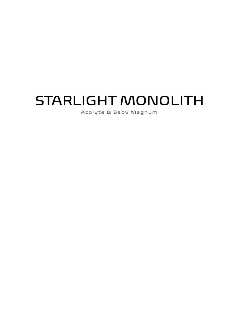 Starlight Monolith Campaign Setting | PDF | Elf (Dungeons & Dragons) | Coins