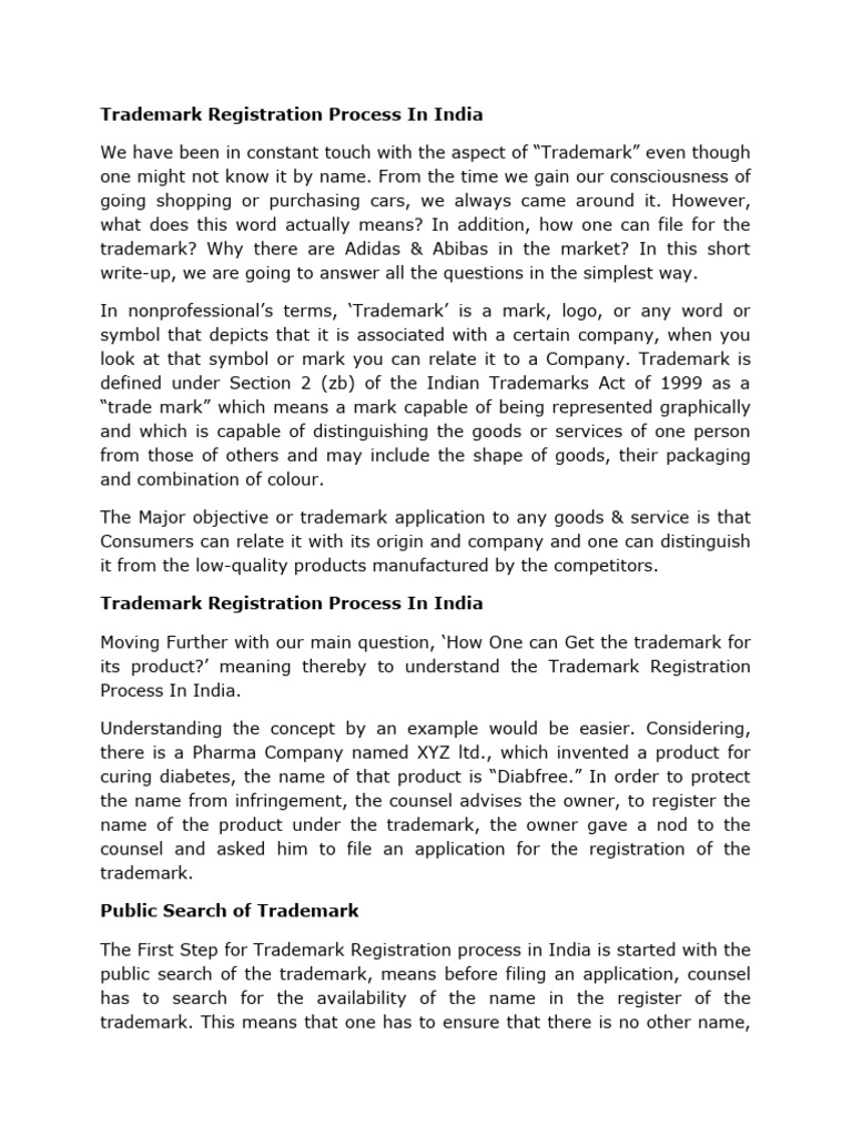 Trademark | PDF | Trademark | Patent