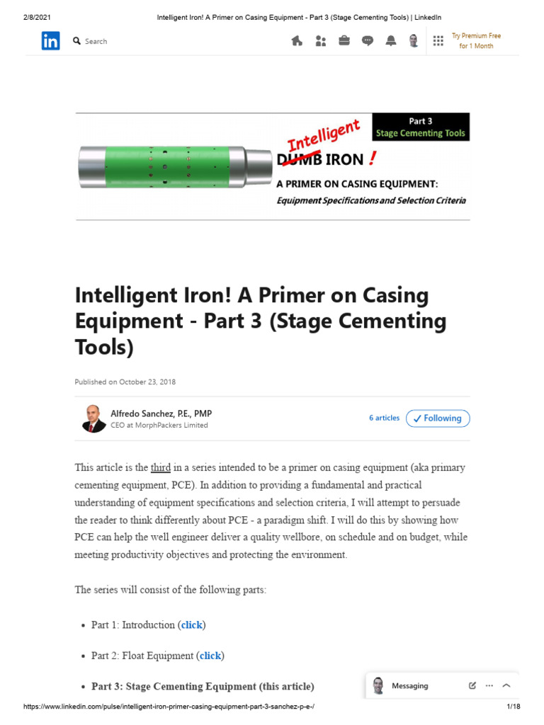Stage Cementing Tools Explained | PDF | Casing (Borehole) | Pressure