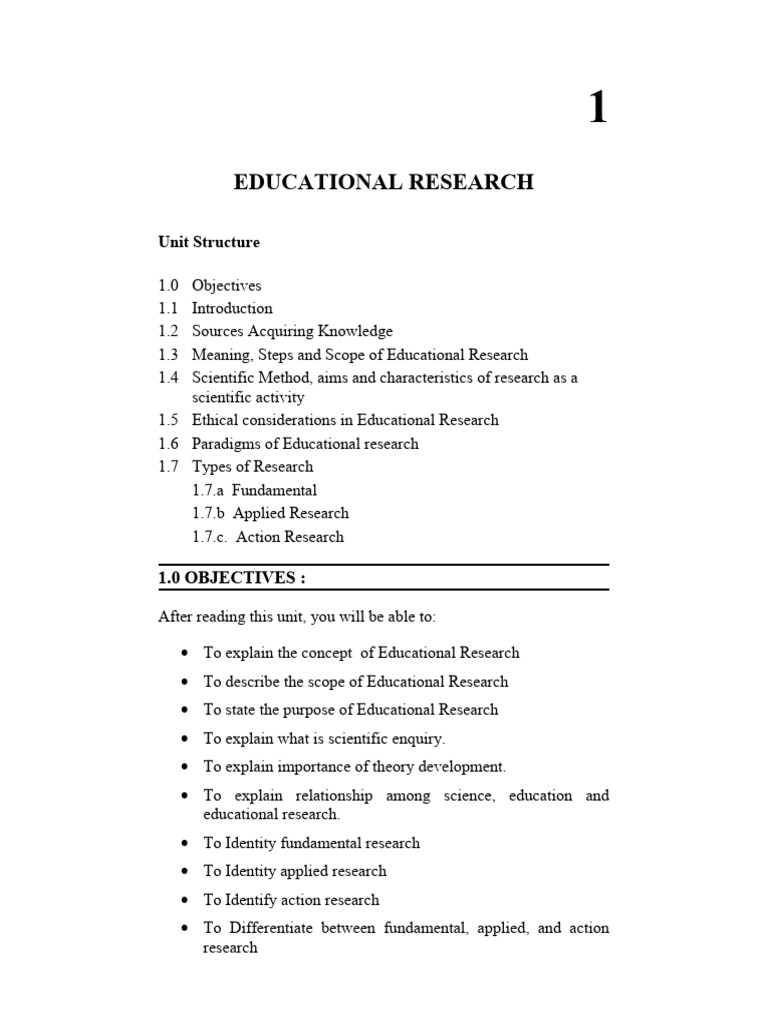 Chapter 1 | PDF | Science | Methodology