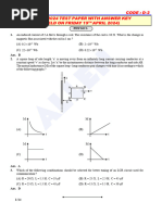 2ND Pu Physics Lab Experiments | PDF