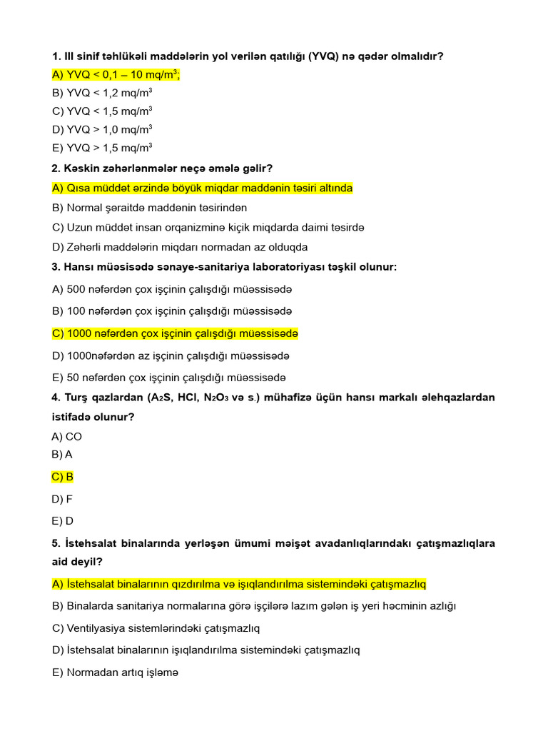 SƏTƏMM Cavab | PDF