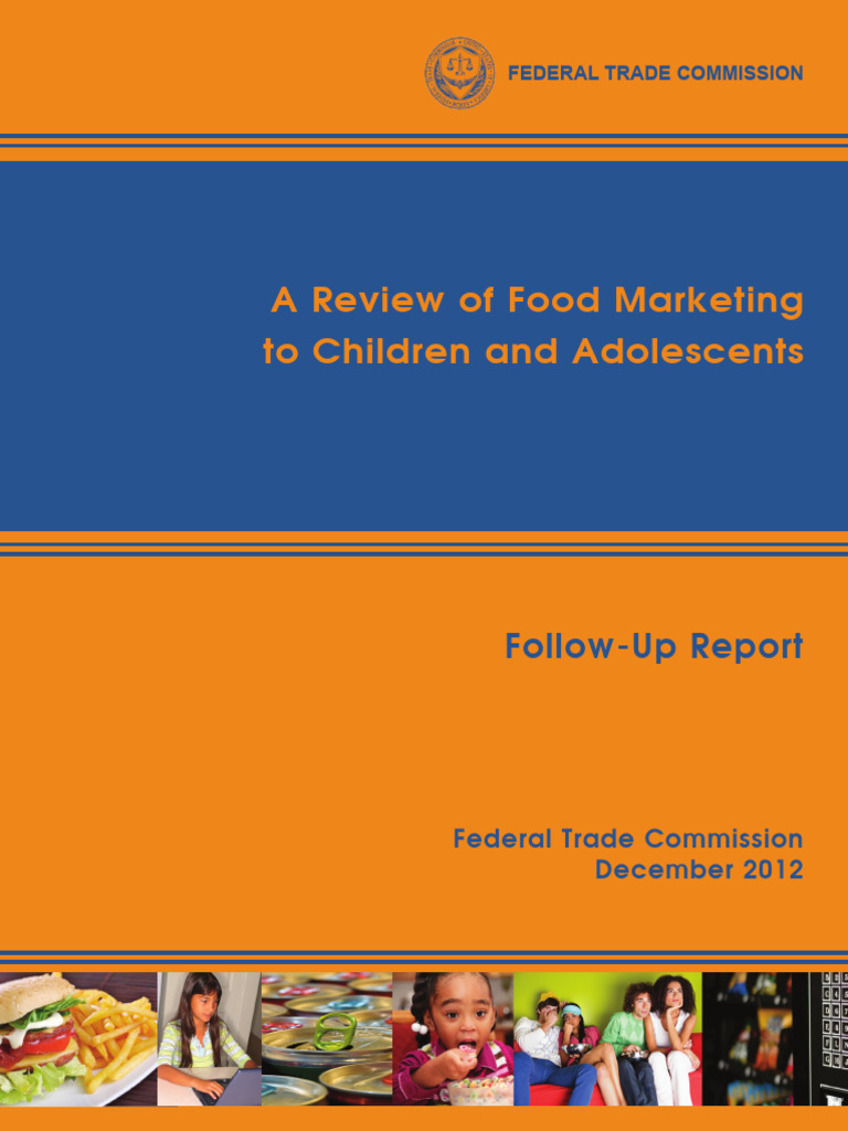 Food Marketing Report | PDF | Foods | Diet & Nutrition