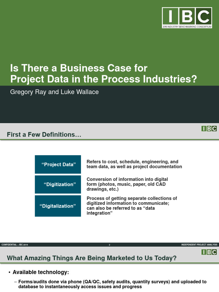 26 - Business Value For Project Data | PDF | Data | Databases
