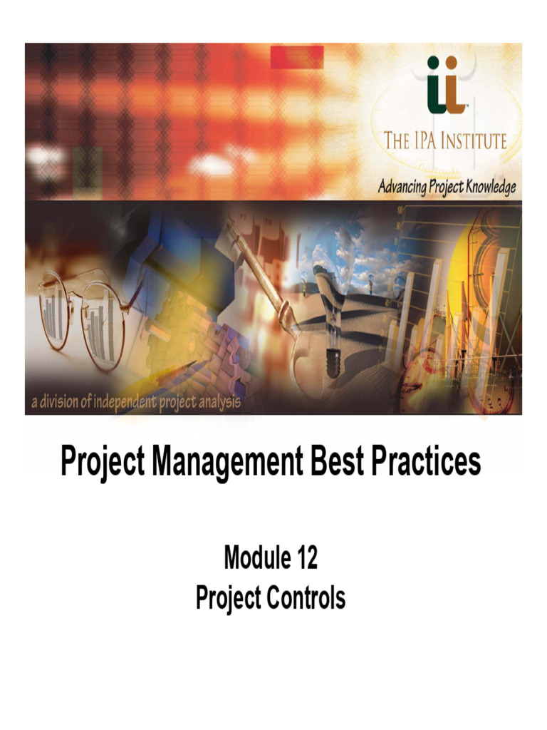 01 - IPA Institute - Project Controls and The PCI | PDF | Project ...