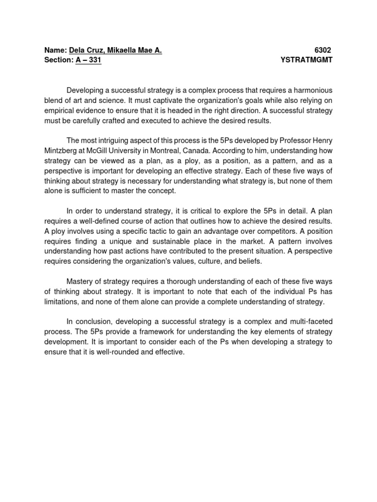 A331-Dela Cruz, Mikaella Mae | PDF | Career & Growth