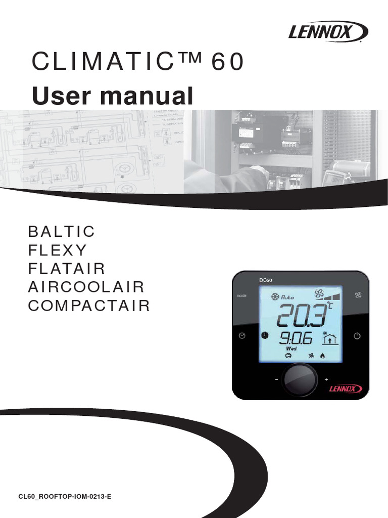 Cl60 Rooftop Iom 0213 e | PDF | Temperature | Parameter (Computer Programming)