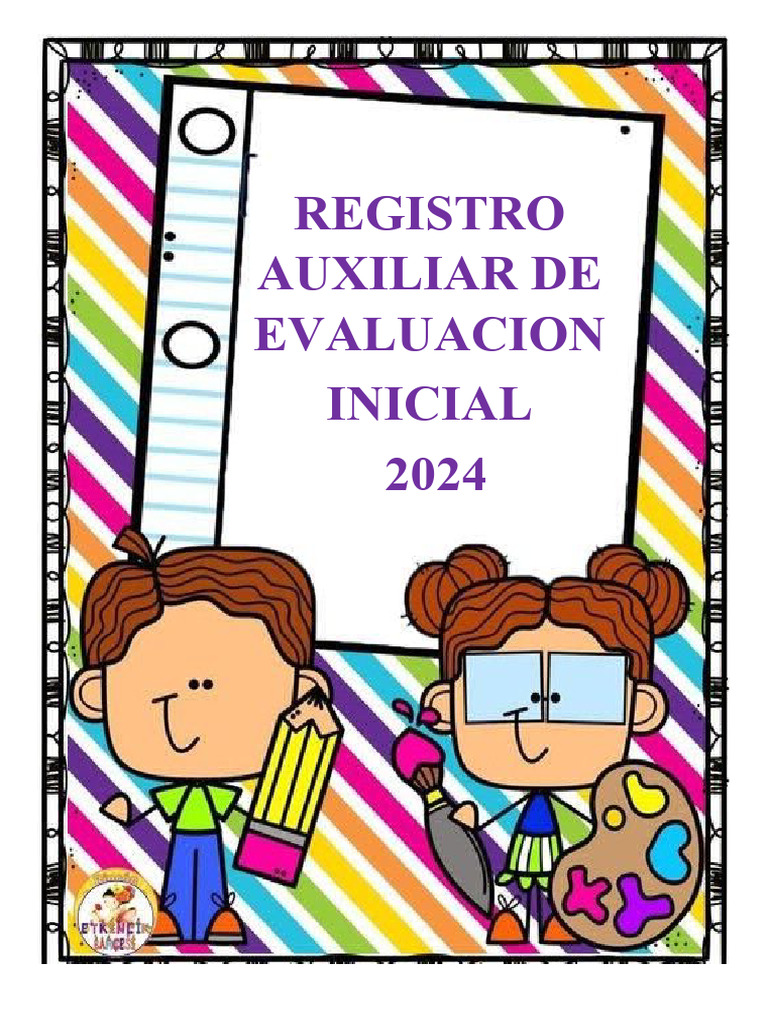 Registro de Evaluación - Nivel Inicial | PDF | Evaluación | Educación ...