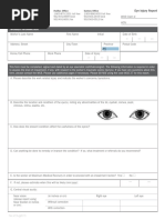 Vision Evaluation Report Form MCSA-5871 - 508 | PDF | Visual Acuity | Visual Perception