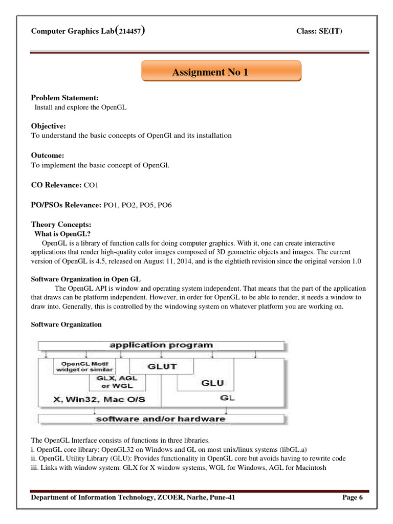 Assignment No 1 Pdf Shader Callback Computer Programming